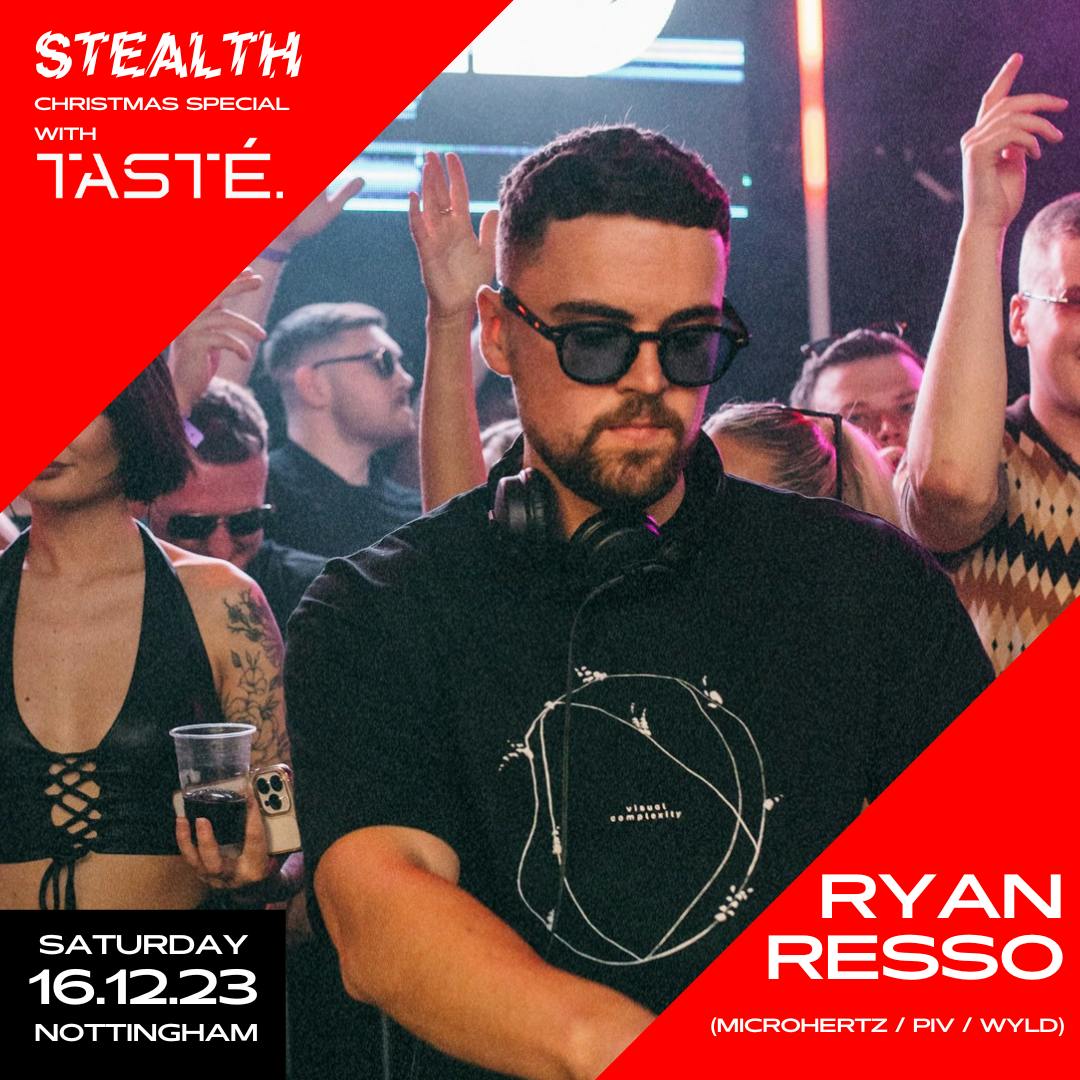 Stealth Christmas Special with RYAN RESSO, plus 4 more rooms of music ...