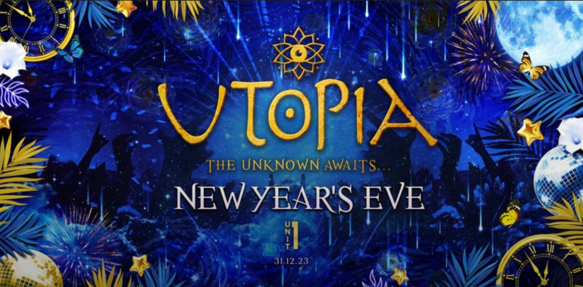 UTOPIA: NEW YEAR'S EVE🪩🍸🐍 EXETER NYE @ UNIT 1 at Unit 1, Exeter on 31st Dec 2023 | Fatsoma