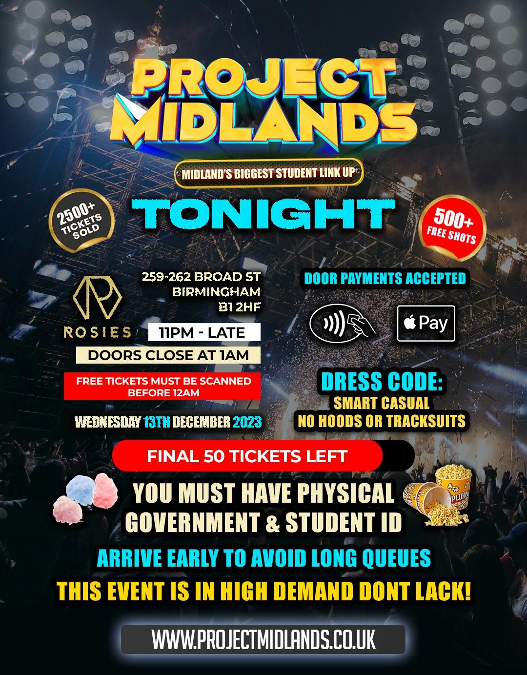 PROJECT MIDLANDS - The Midlands Biggest Link Up Party - TONIGHT at ...