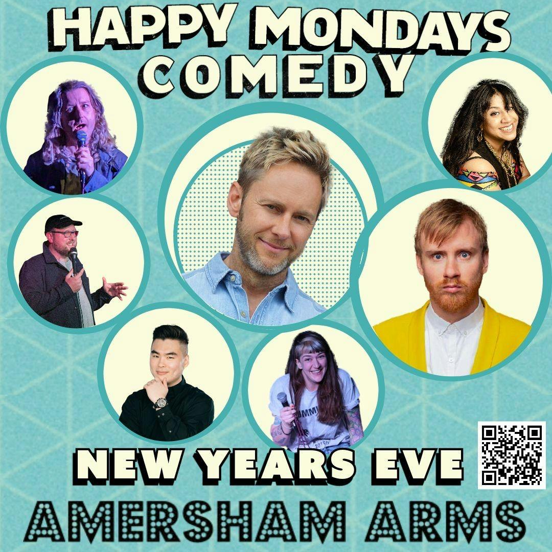 Sunday 31st December 2023 Happy Mondays Comedy New Years Eve Comedy ...