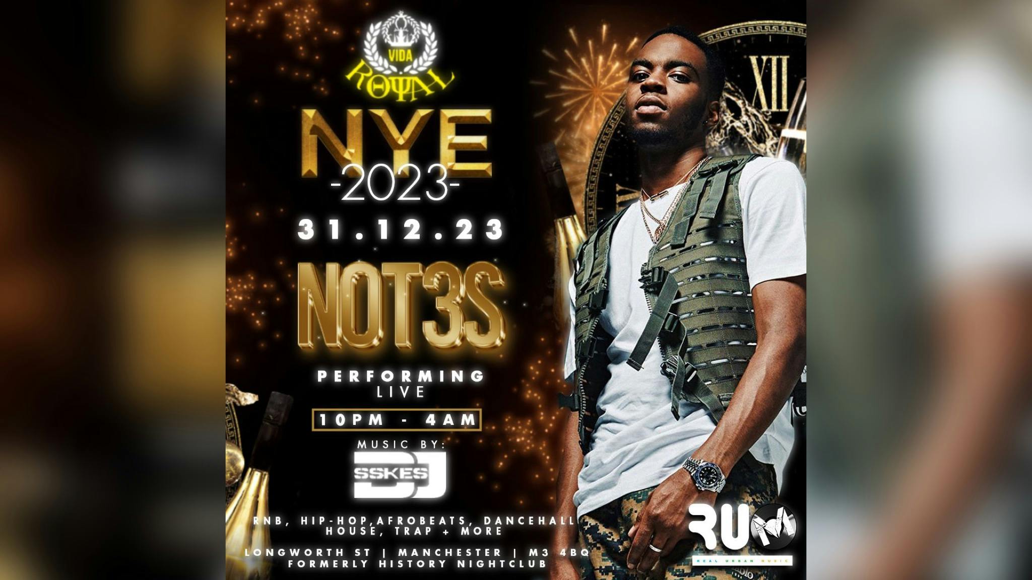 New Years Eve - Royal Vida Official Soft Launch ( Not3s Live PA ) at ...