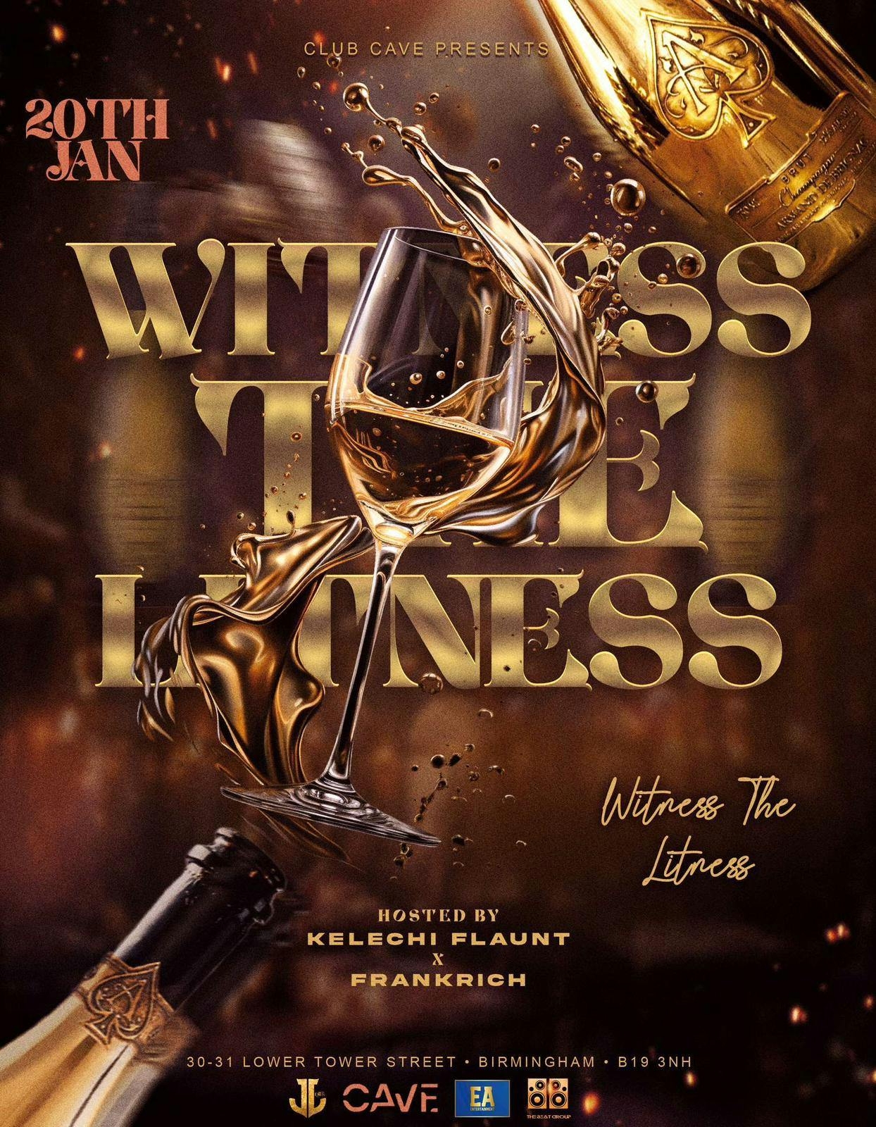 WITNESS THE LITNESS at Cave, Birmingham on 20th Jan 2024 | Fatsoma
