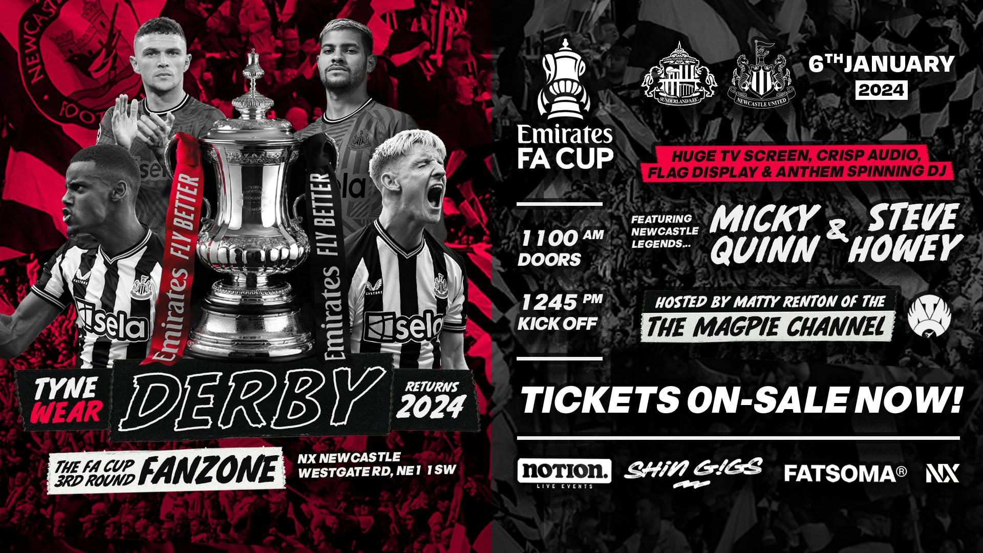 Derby Day Fanzone ft. Micky Quinn, Steve Howey & Matty Renton (The ...