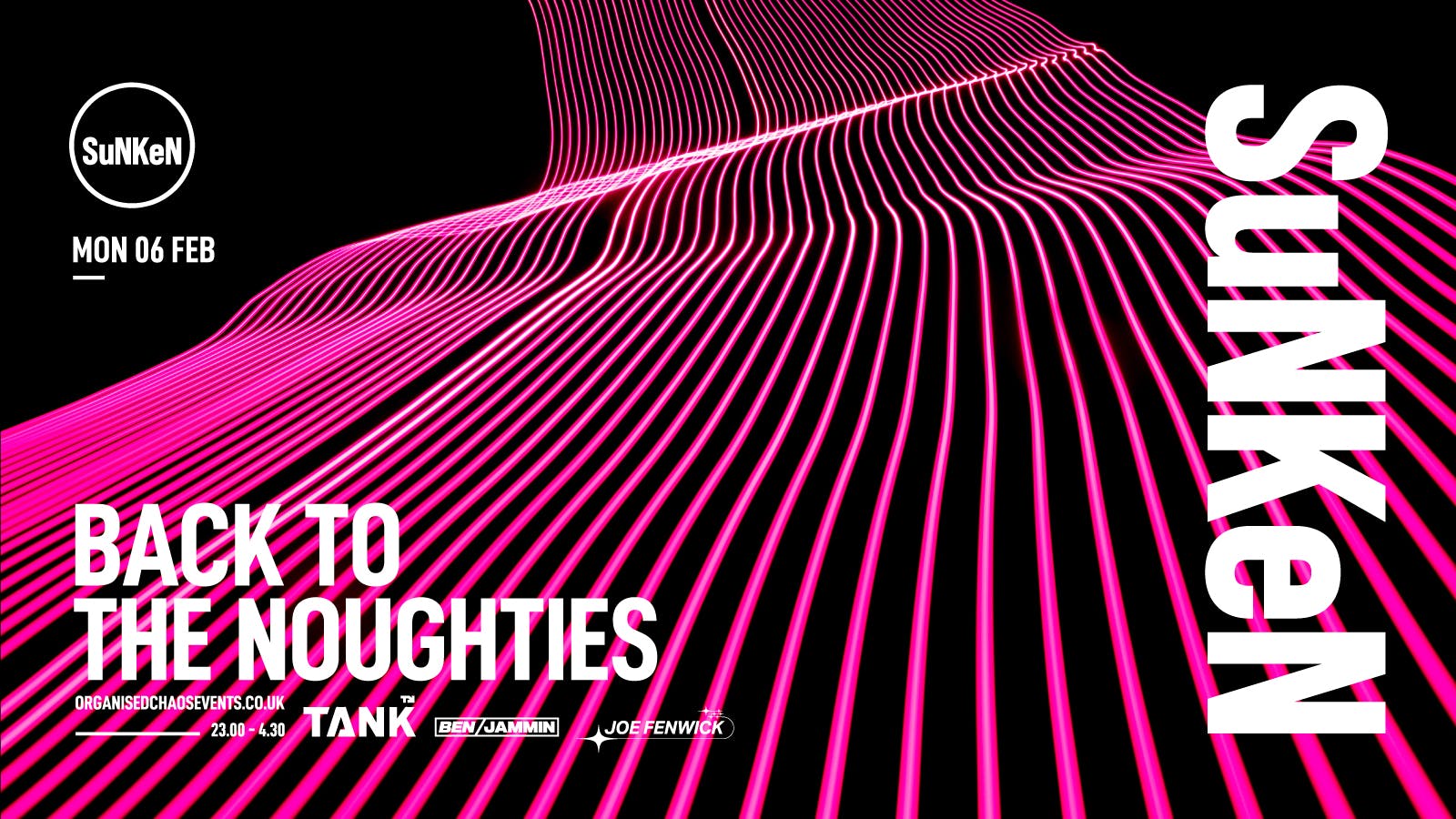 Sunken - Back To The 00s - Mondays at Tank at Tank, Sheffield on 6th ...