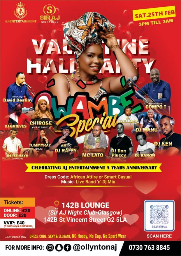 AJ Entertainment 5th Year Anniversary at 142B LOUNGE, Glasgow on 20th ...