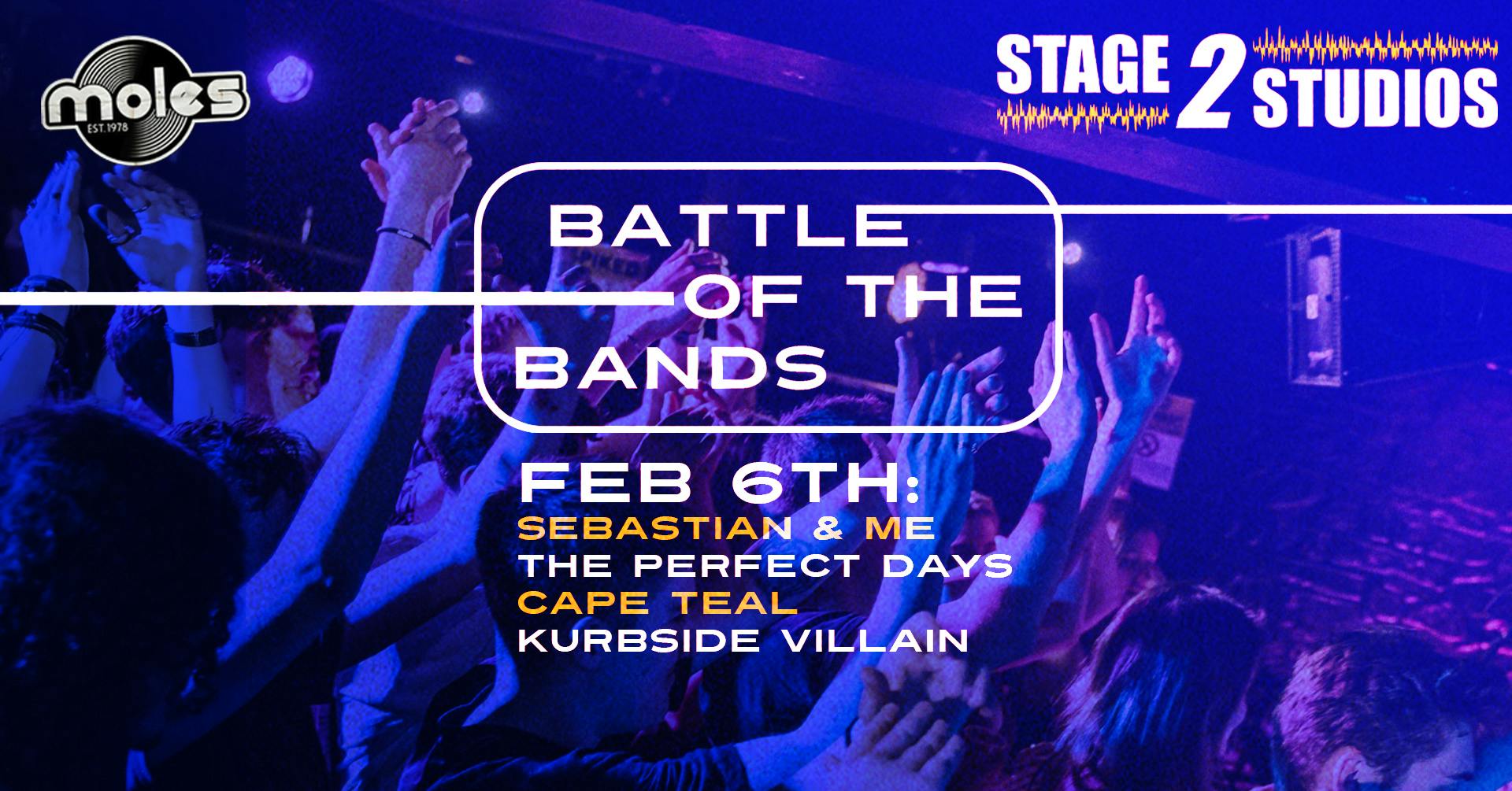 The Moles Battle of the Bands 2023 - Sebastian & Me, The Perfect Days ...
