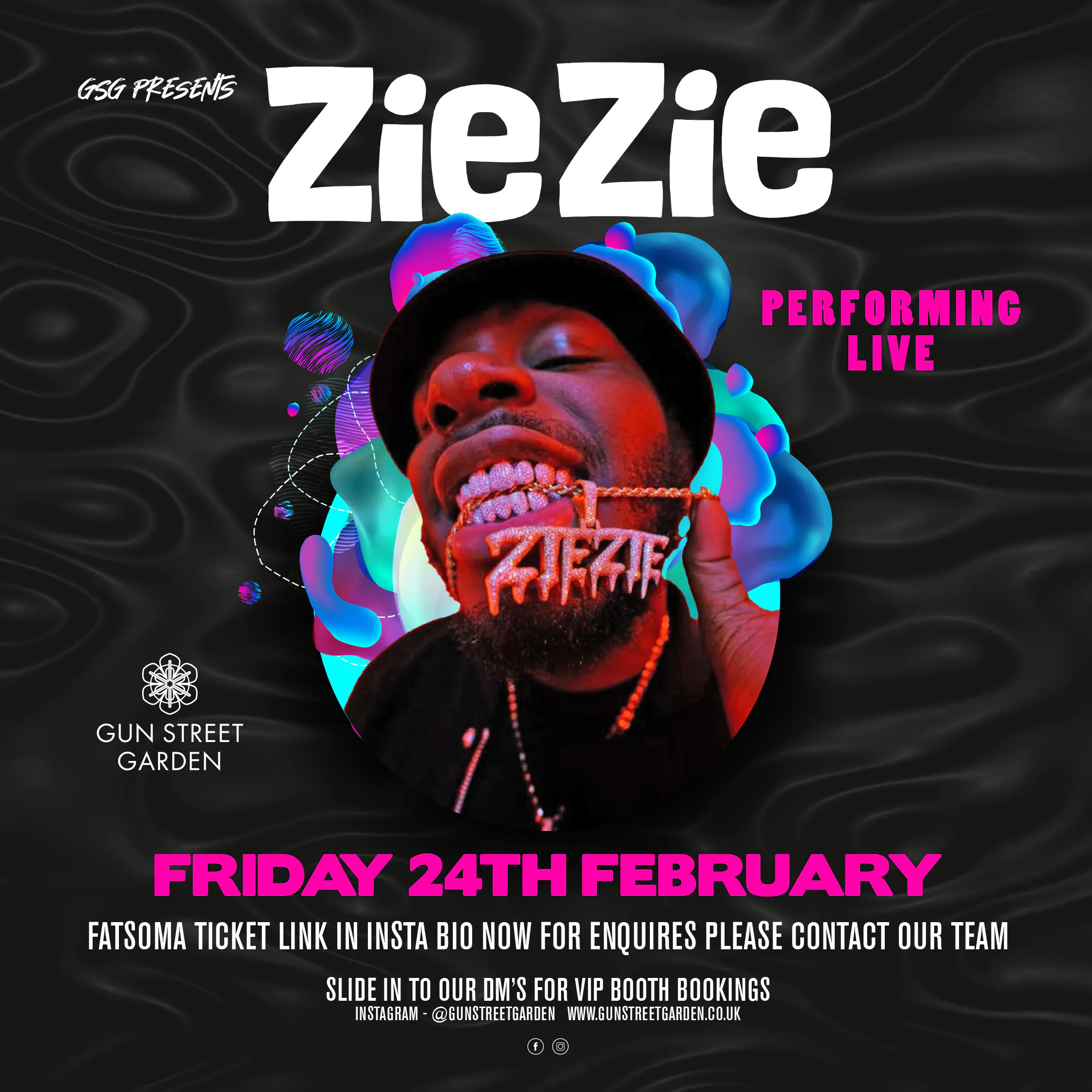 Gun Street Garden Presents - Zie Zie Performing Live at Gun Street ...