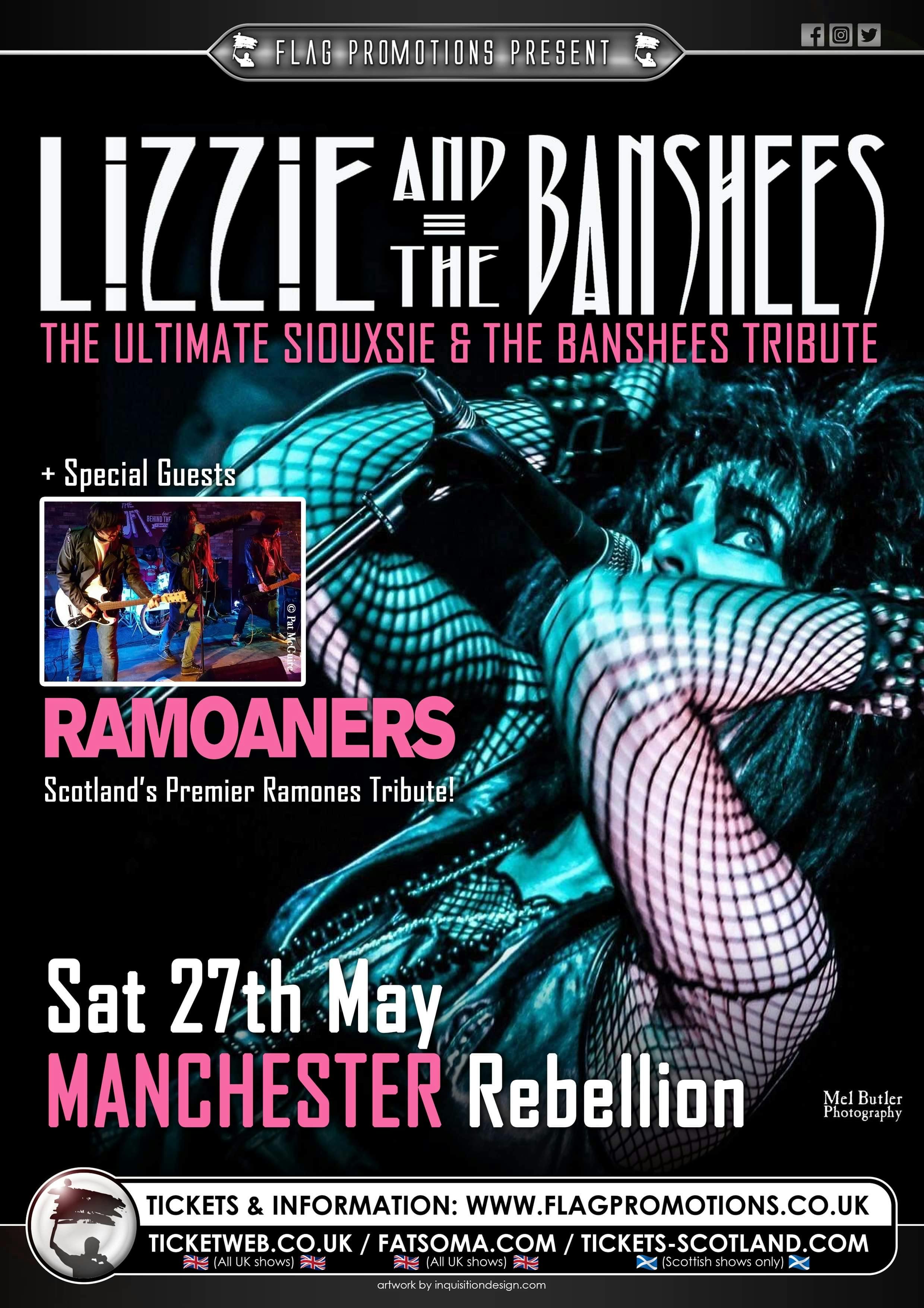 LIZZIE & THE BANSHEES - The Ultimate Siouxsie & The Banshees Tribute ...