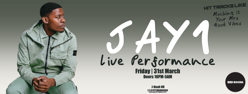 Red Room presents Jay1, Live Performance at Embassy, Flares & Red Room ...