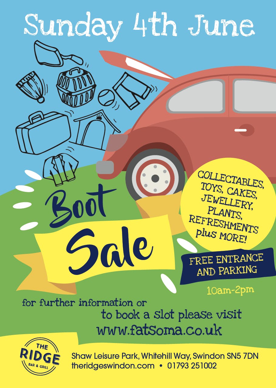 The Ridge Car Boot at The Ridge Bar & Grill , Swindon on 4th Jun 2023 ...