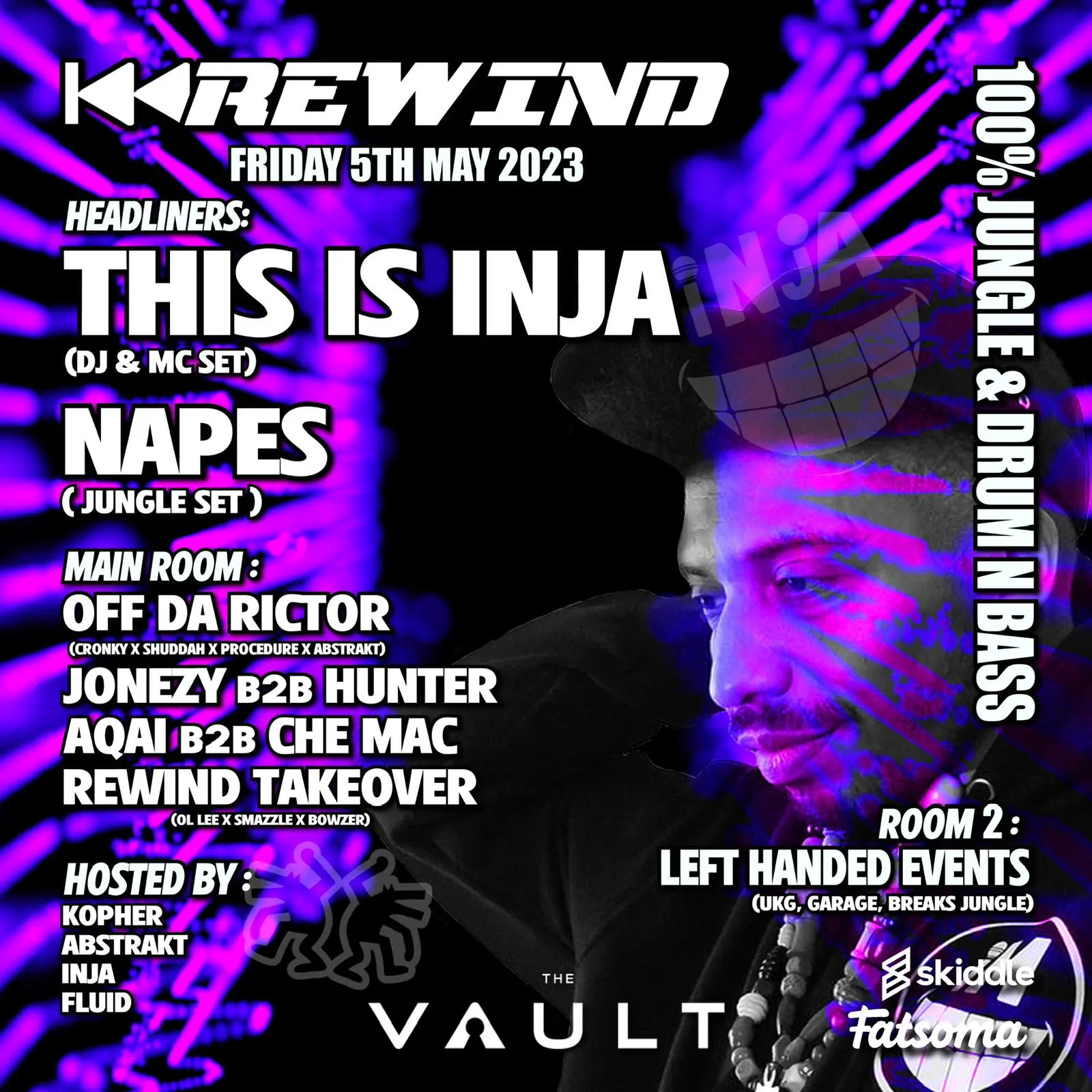 TONIGHT: Rewind - Napes & This Is Inja DEBUT DJ & MC SET BOURNEMOUTH at ...