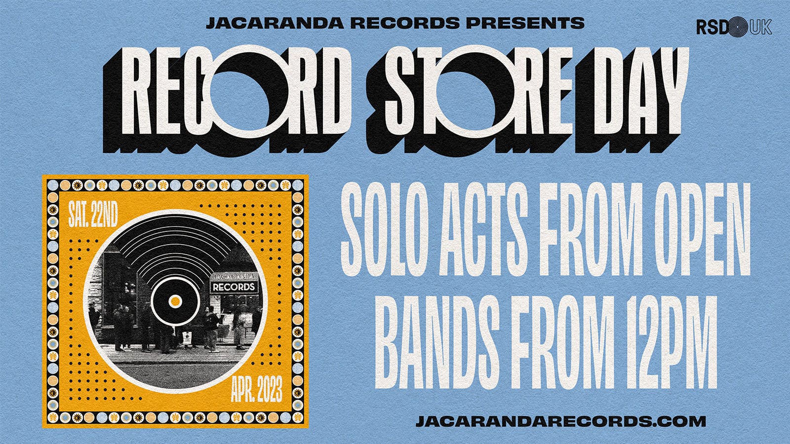 RECORD STORE DAY 2023 | Jacaranda Records, Liverpool at PHASE ONE ...