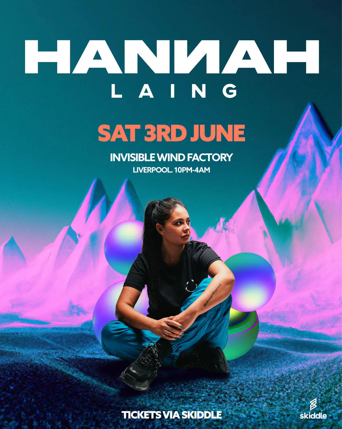 Hannah Laing Liverpool, Invisible Wind Factory - Sat 3rd June at ...