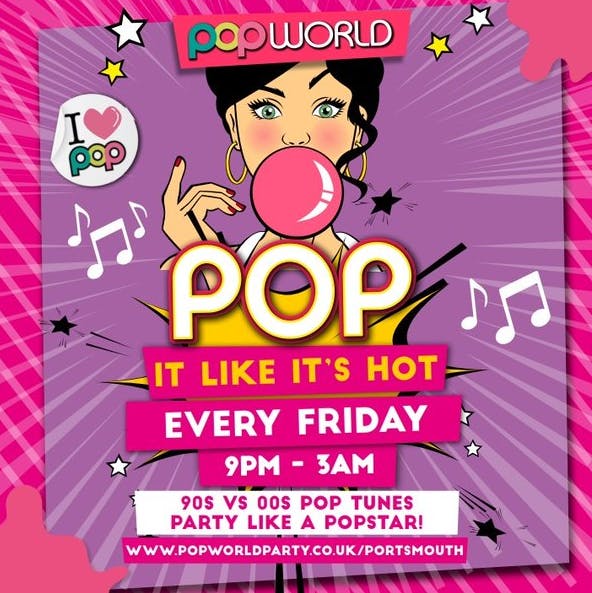 🎉 POP IT LIKE ITS HOT 🎉 at Popworld Portsmouth, Portsmouth on 28th Apr ...