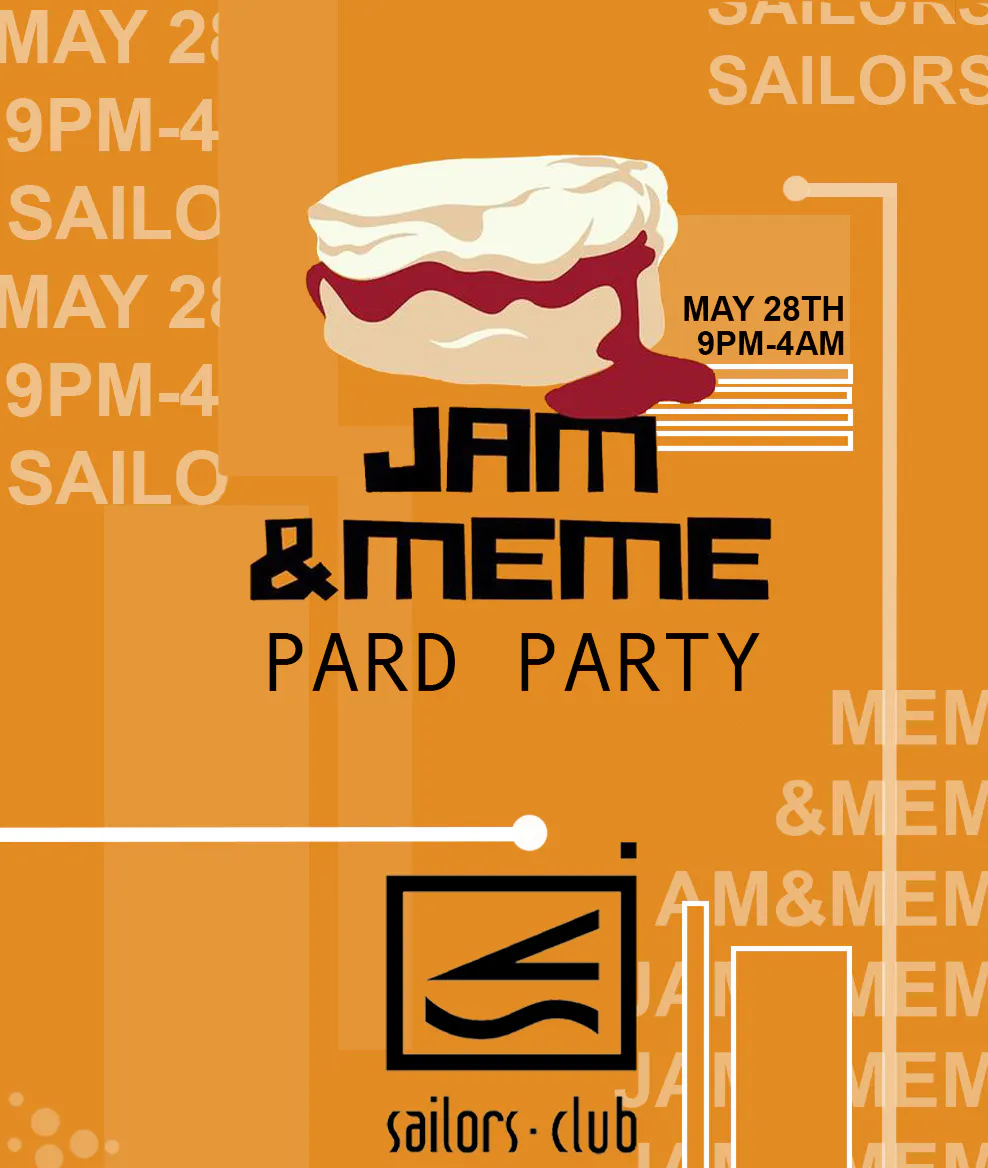 Jam & Meme Pard Party at Sailors Newquay, Newquay on 28th May 2023 ...