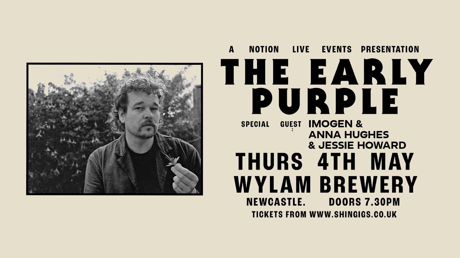 The Early Purple + IMOGEN, Anna Hughes & Jessie Howard at Wylam Brewery ...