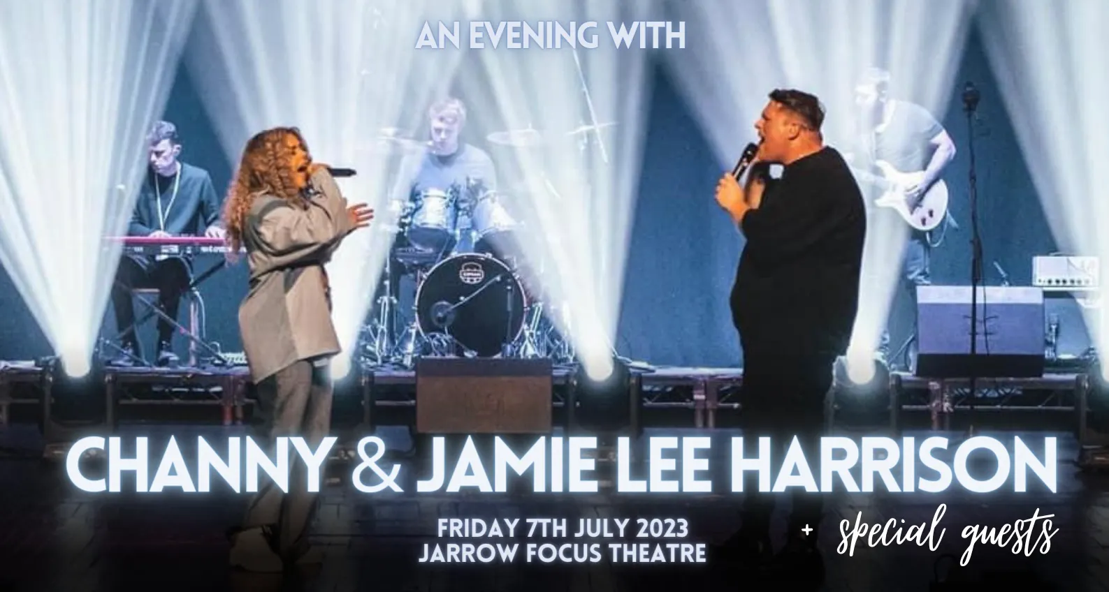 An Evening With: Channy & Jamie Lee Harrison at Jarrow Focus, Jarrow on ...