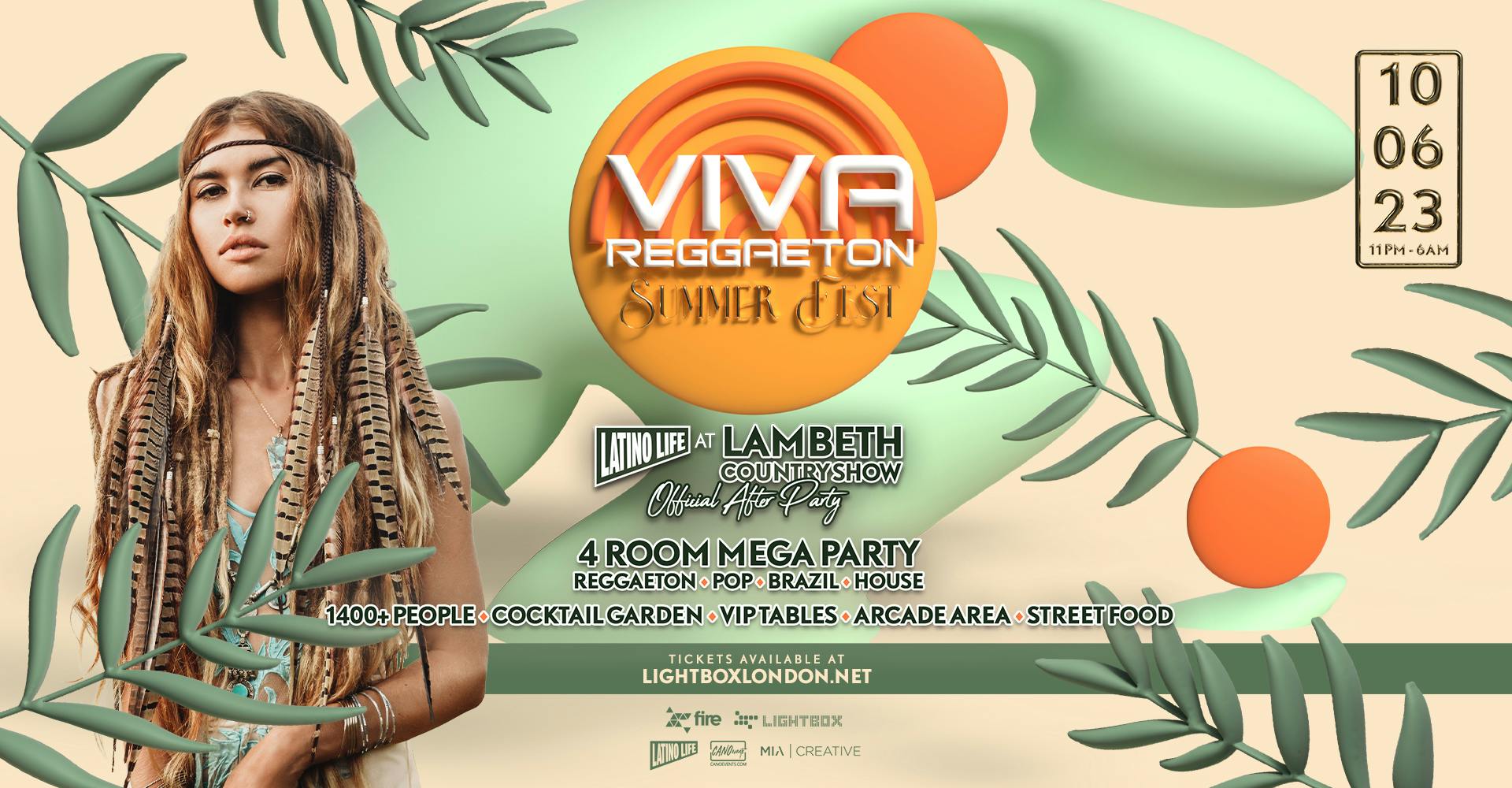 VIVA Summer Fest! - Lambeth Country Show Afterparty at Lightbox, London on 10th Jun 2023 | Fatsoma