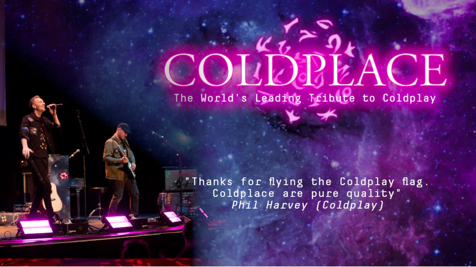 🚨 ONLY 4 TICKETS LEFT! COLDPLACE - the World's leading live tribute to ...