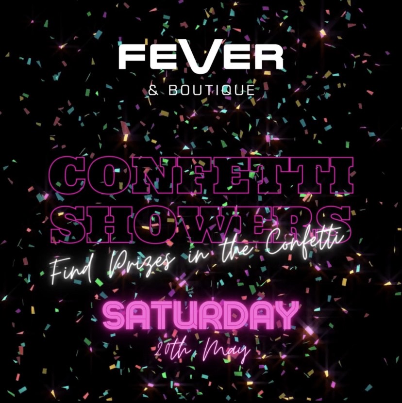Confetti Showers at Fever & Boutique - Basingstoke, Basingstoke on 20th ...
