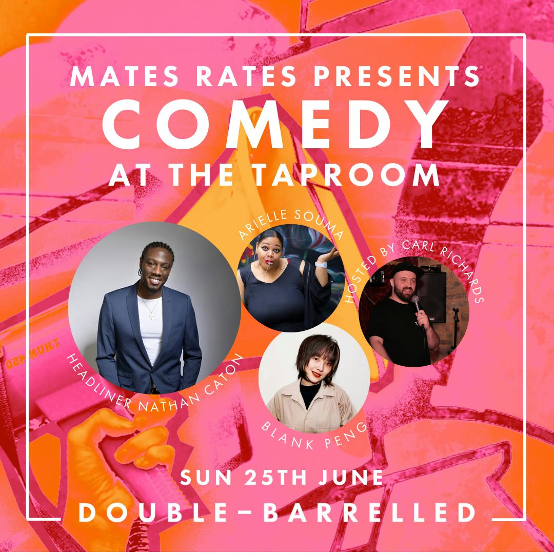 Comedy at The Taproom with Headliner Nathan Caton at Double-Barrelled ...