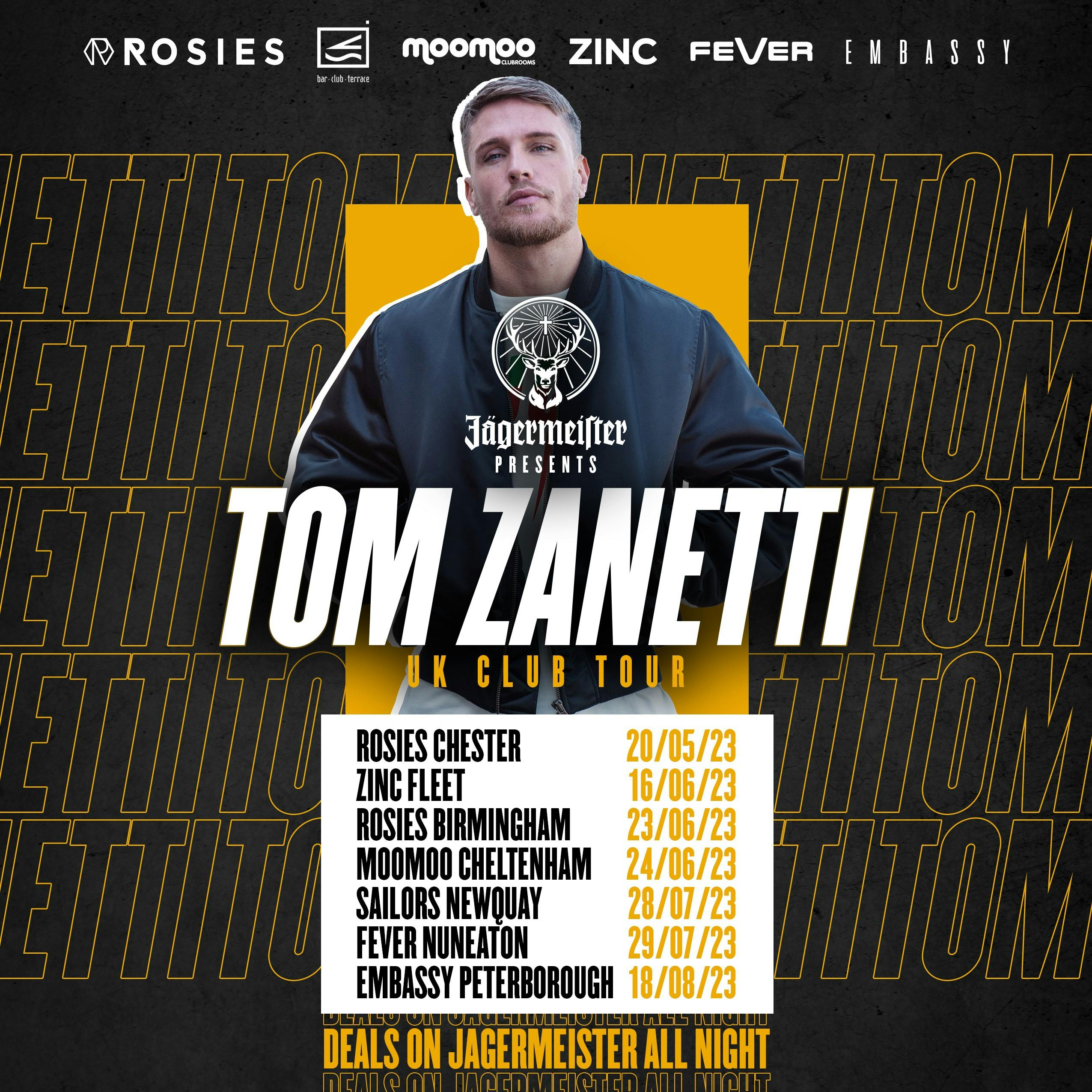 Tom Zanetti live at Rosies at Rosies - Chester, Chester on 20th May ...