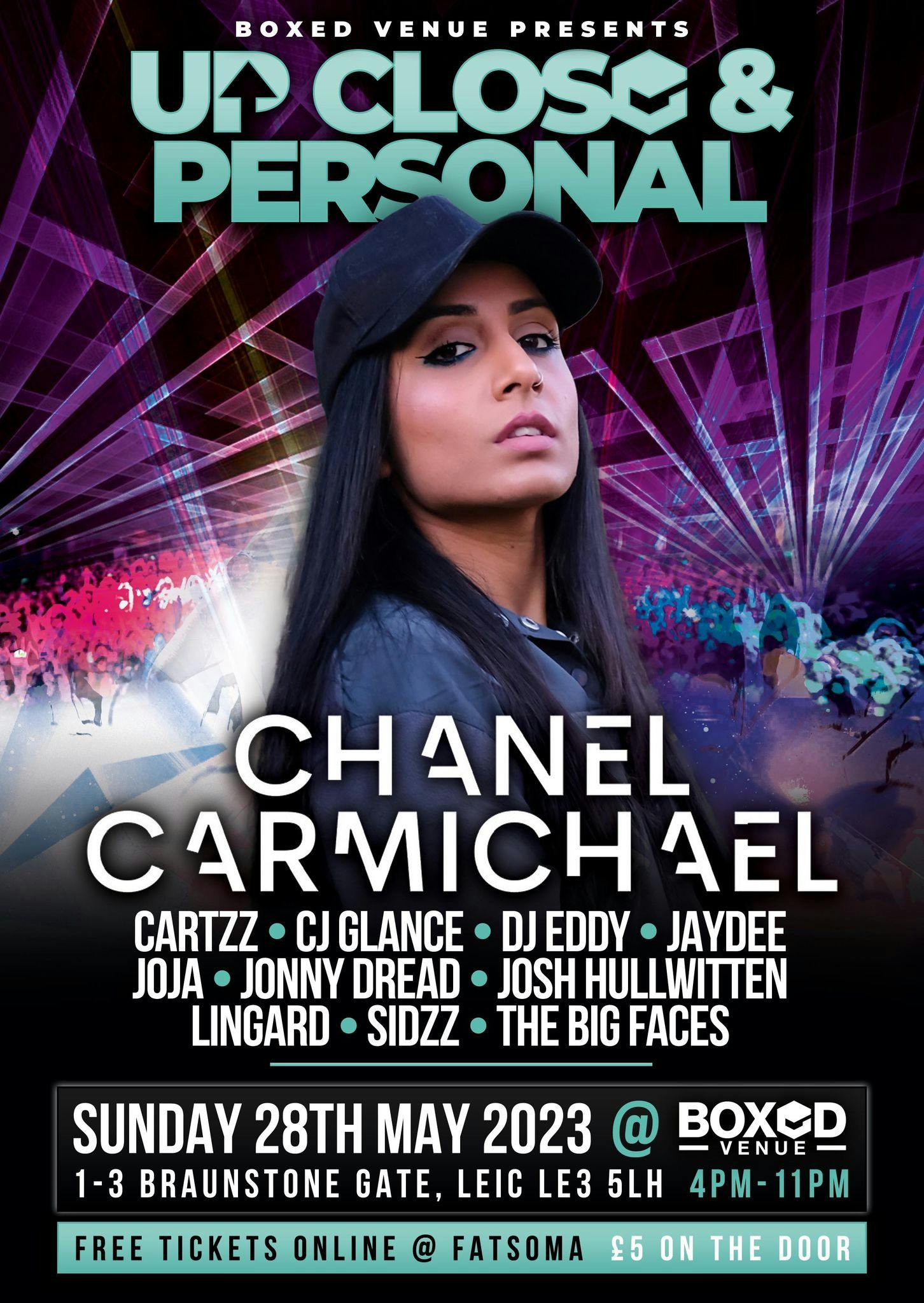 Up Close & Personal With Chanel Charmichael & more at Boxed Venue ...