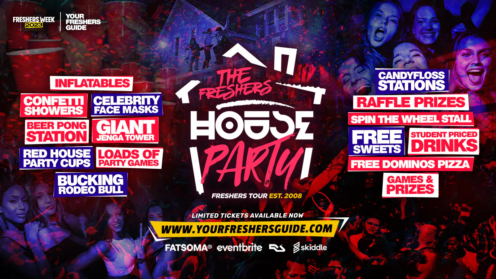 The Project X Freshers House Party | The UK's BIGGEST Freshers Tour 🔥 ...