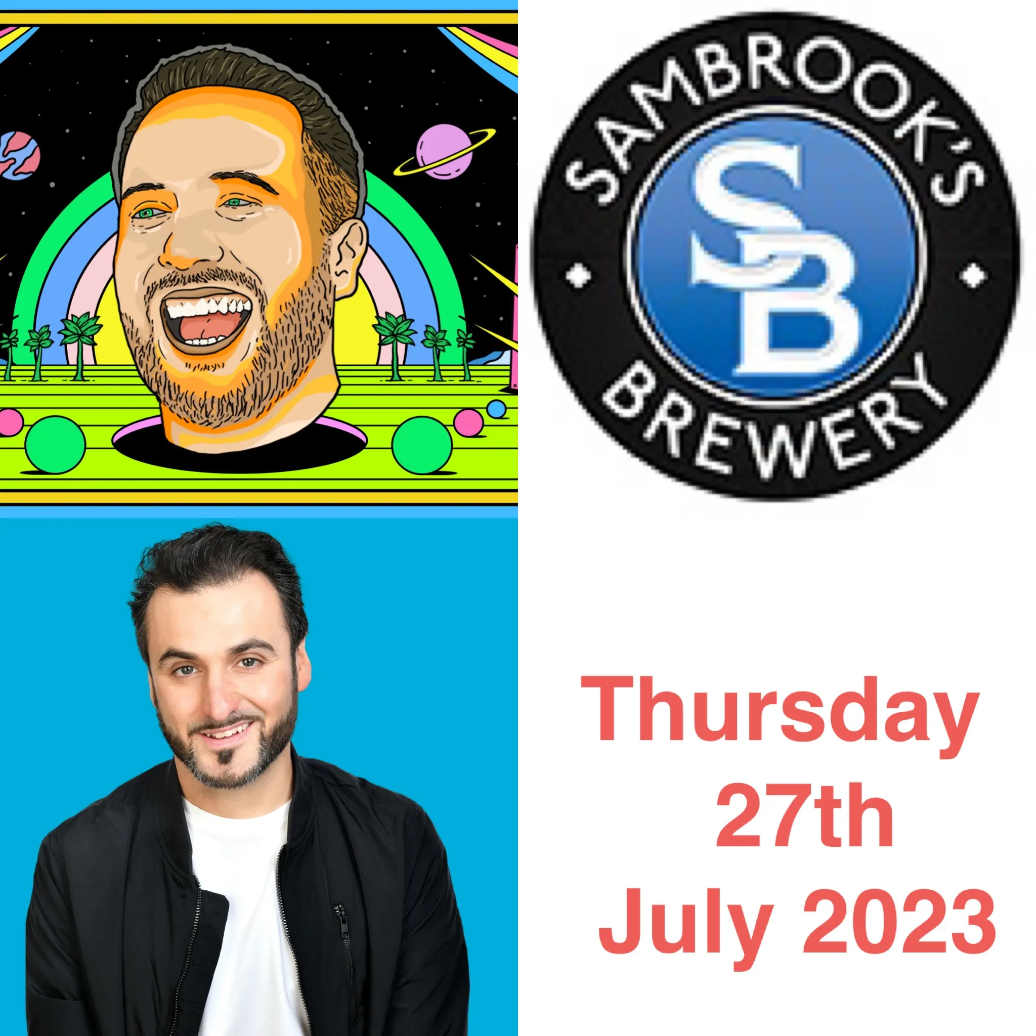 Sambrooks Comedy @ Sambrooks Brewery Wandsworth SW18 : Double Bill of ...