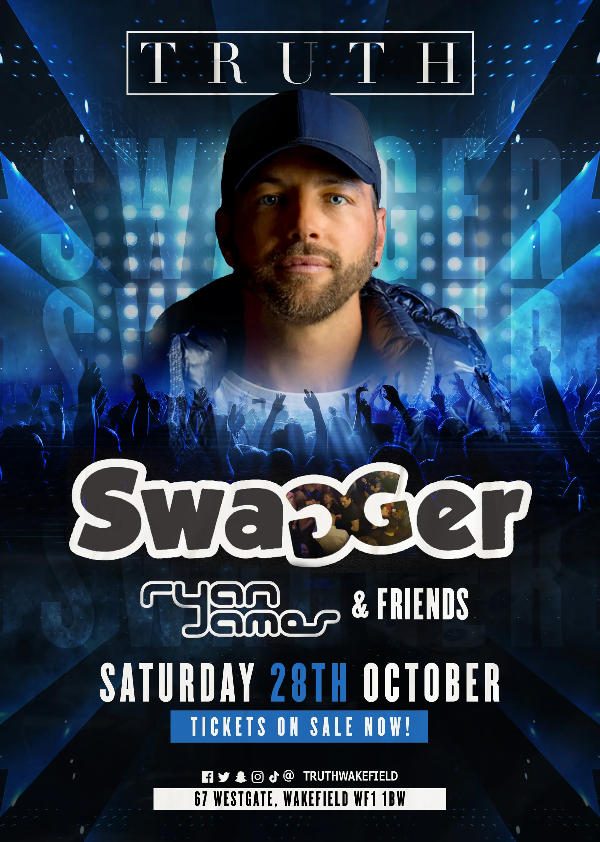 Swagger at TRUTH NIGHTCLUB, Wakefield on 28th Oct 2023 | Fatsoma