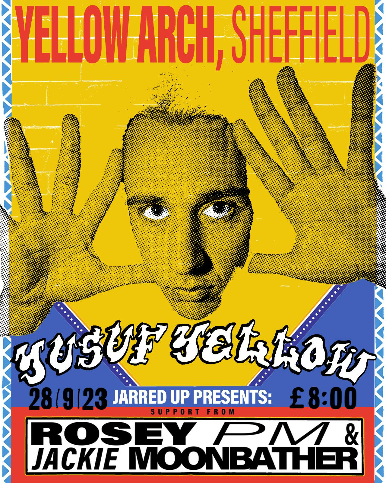 Yusuf Yellow at Yellow Arch Studios, Sheffield on 28th Sep 2023 | Fatsoma