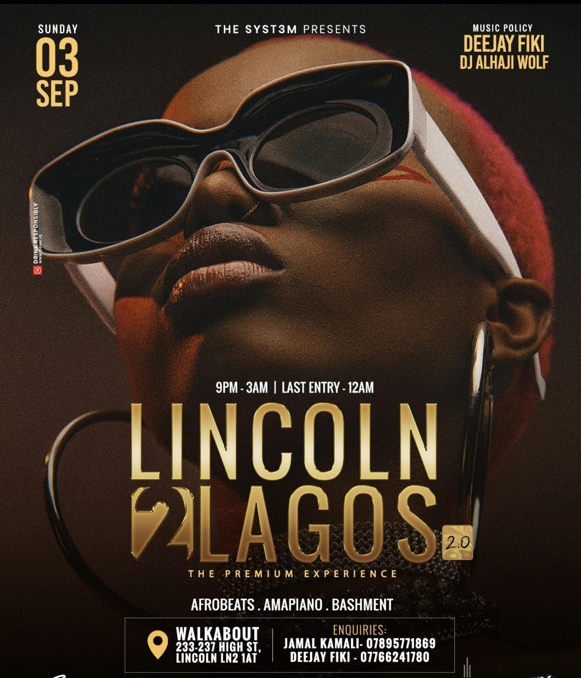 LINCOLN 2 LAGOS 2.0 the premium experience at Walkabout - Lincoln ...