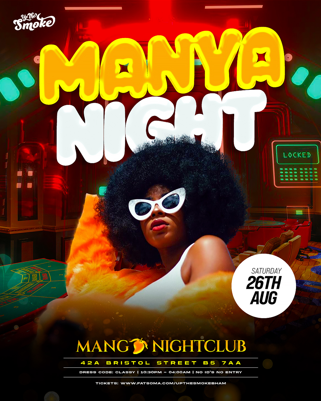 MANYA NIGHT @ MangoNightClub Birmingham at MANGO NIGHT CLUB, Birmingham ...
