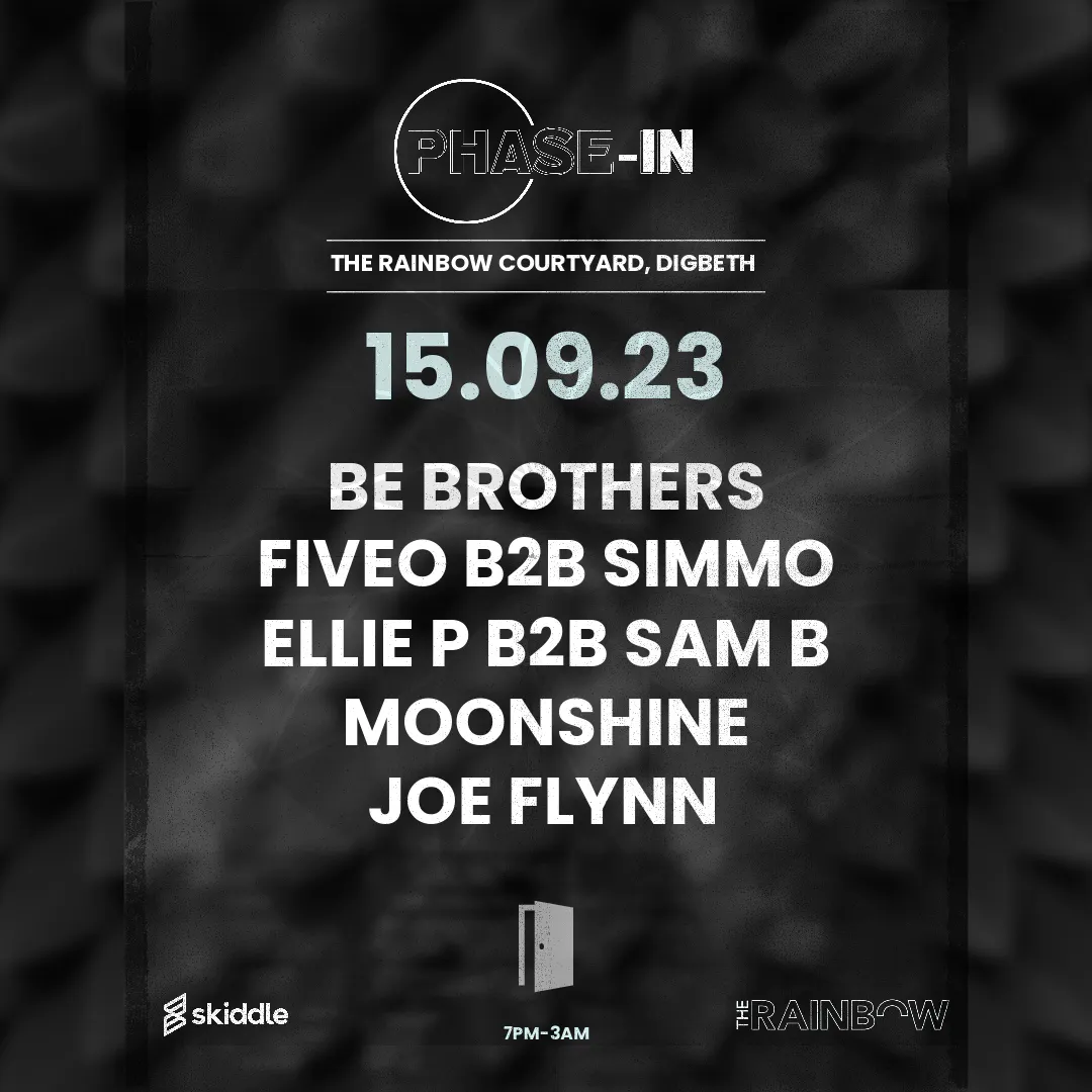 Phase-In Rave @ The Rainbow Courtyard, Digbeth Part 2 at The Rainbow ...