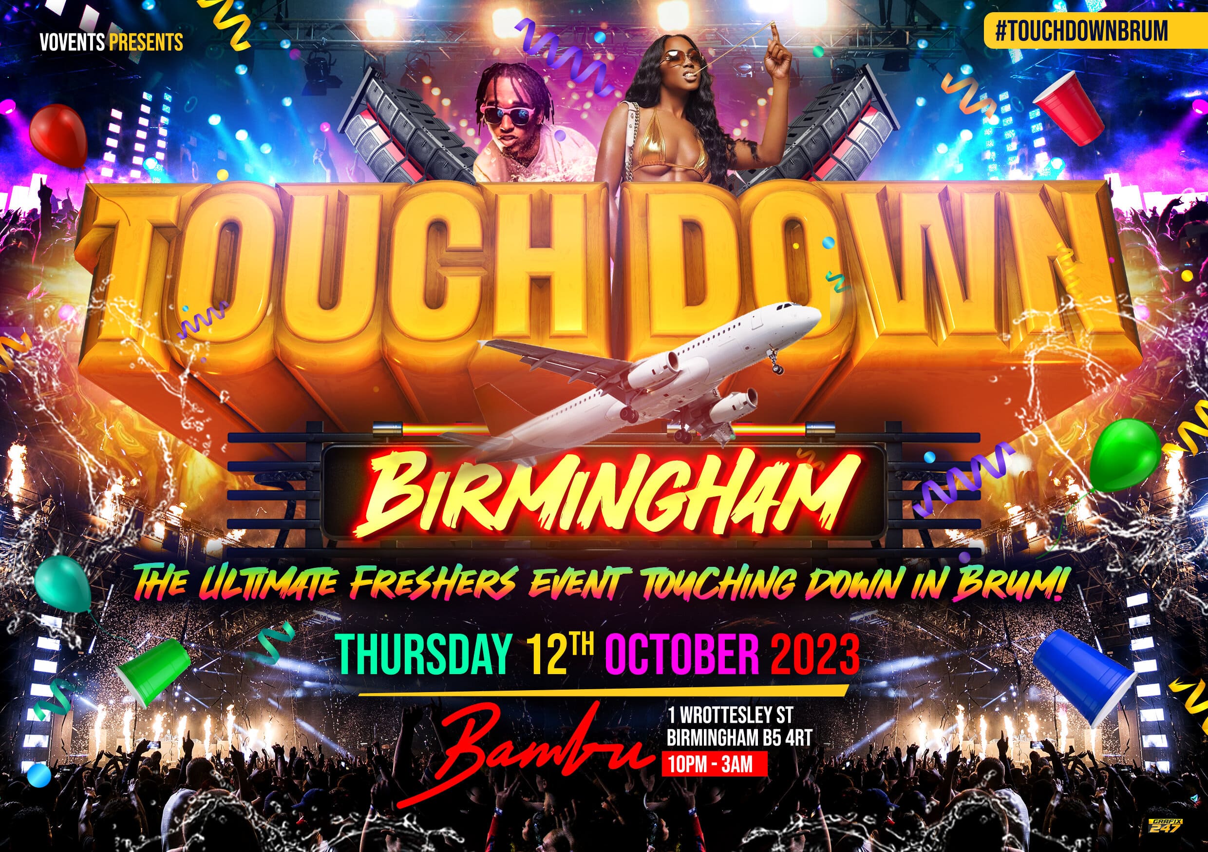 TOUCH DOWN: BIRMS - THE ULTIMATE FRESHERS EVENT TOUCHING DOWN IN BIRMS ...