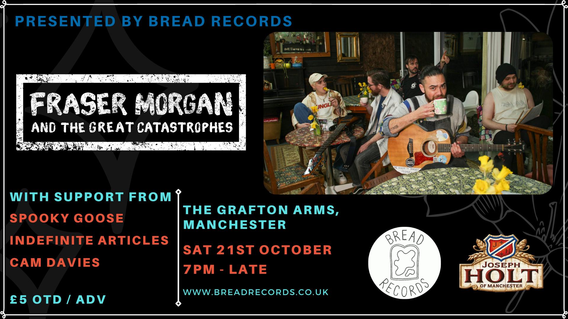 Fraser Morgan and The Great Catastrophes + Special Guests @ The Grafton ...