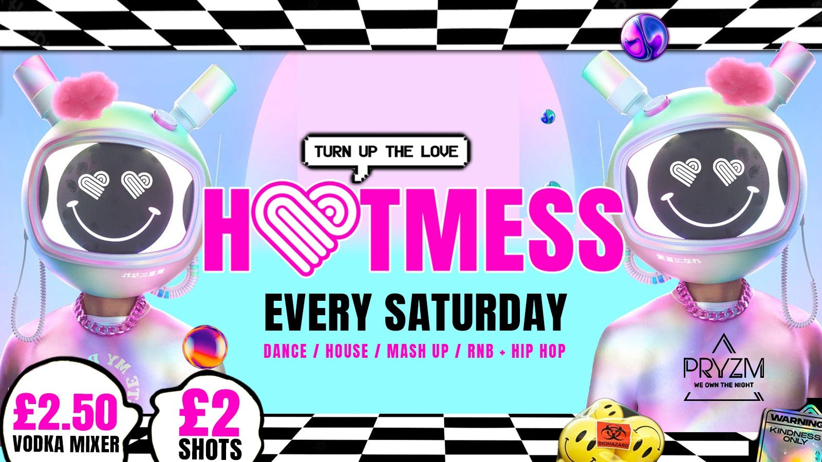 HOTMESS AT PRYZM 💖 LEEDS BIGGEST SATURDAY! 💖 FREE Vodka Mixer & FREE J ...