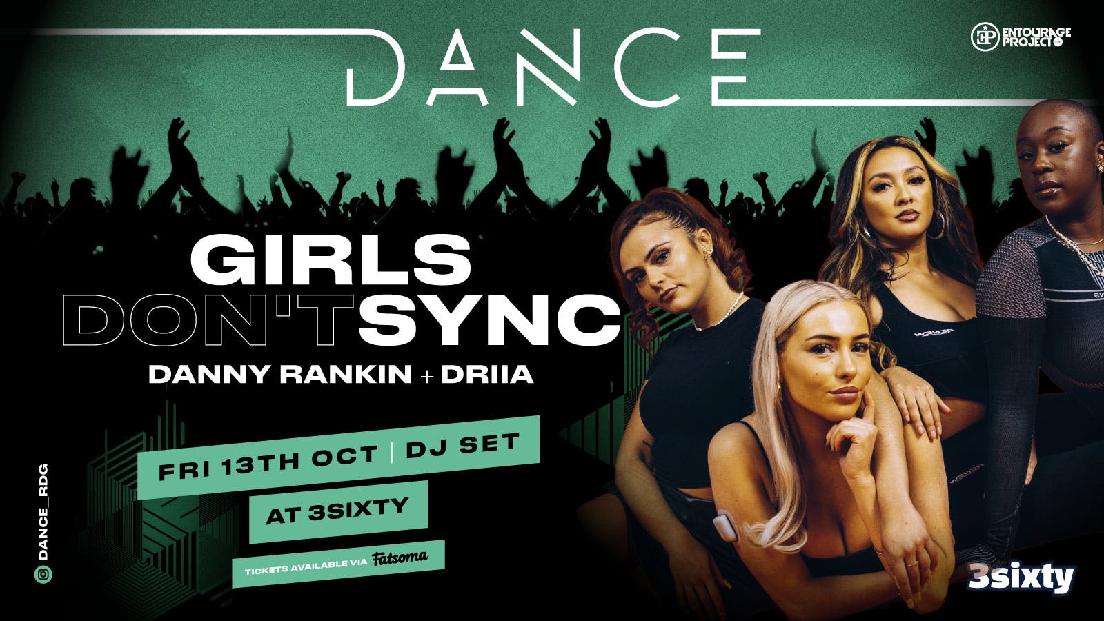 DANCE #2 Girls Don't Sync - Friday 13th October at Reading University ...